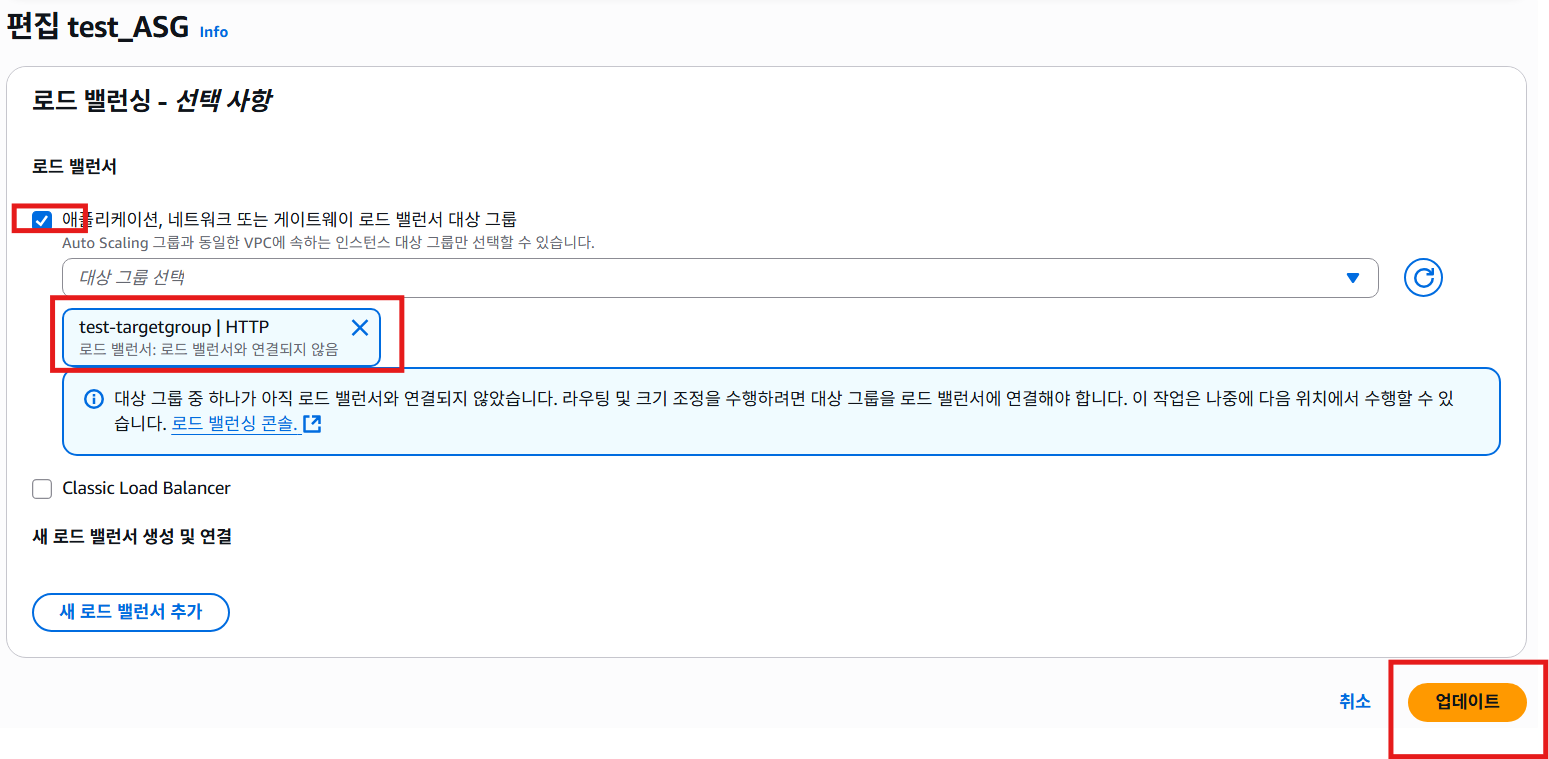AWS ALB+AutoScaling 연결 배포
