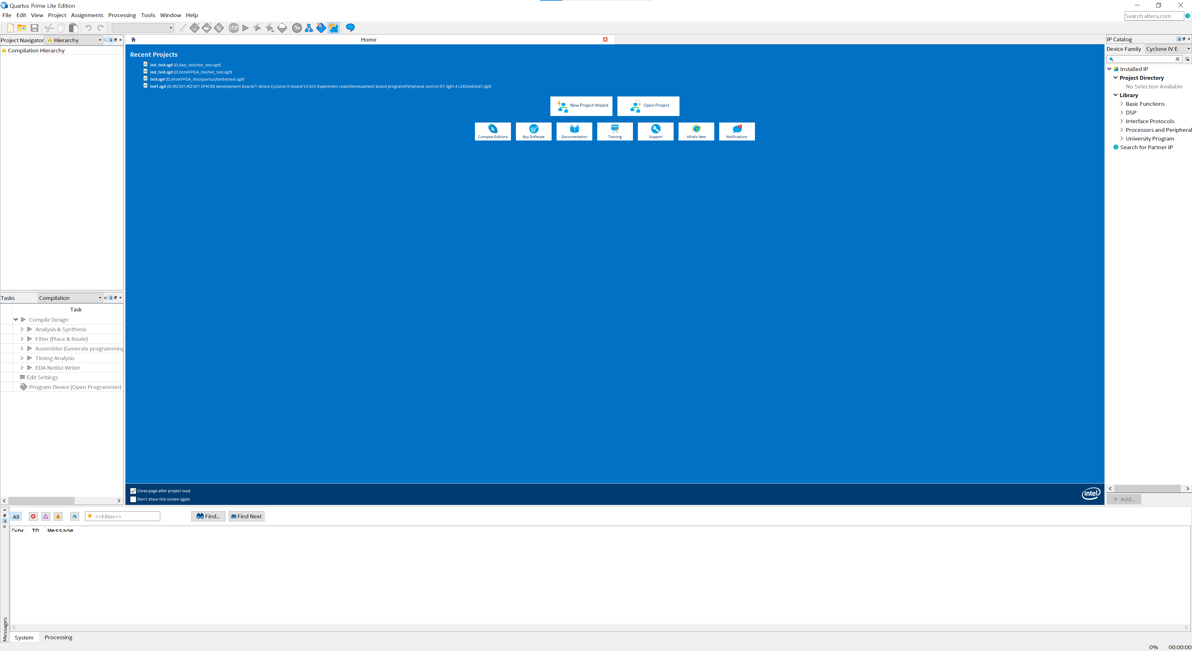[Cyclone IV FPGA] Quartus 설치 및 USB Blaster 드라이버 설치