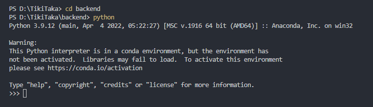 [python] version 충돌 문제(미해결)