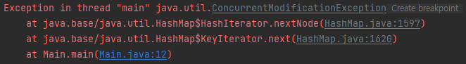 Exception Concurrentmodificationexceptionjava 6718