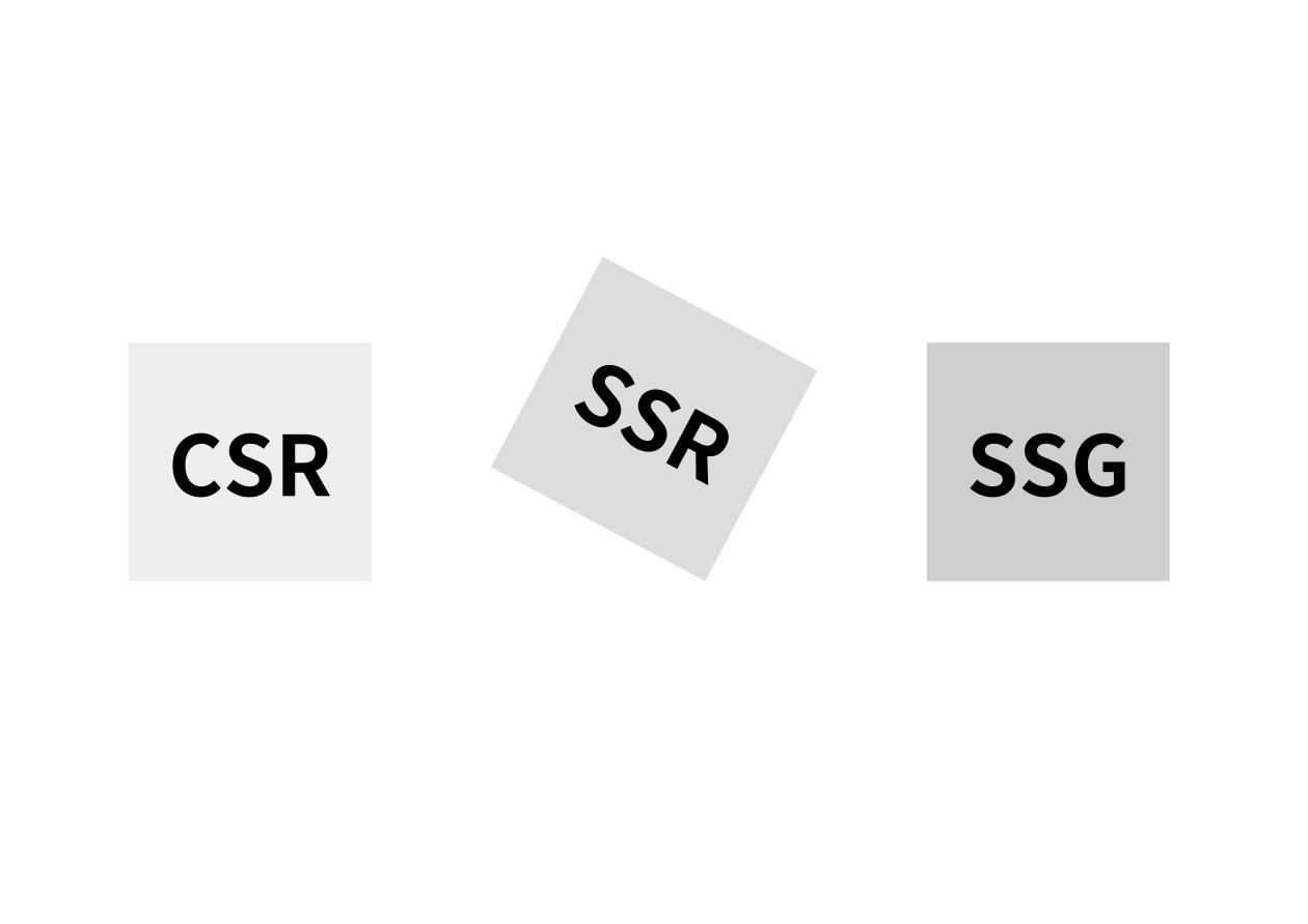 CSR, SSR, SSG 정리