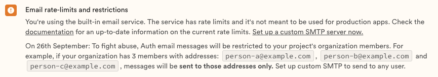 [Supabase] Custom SMTP RESEND(Optional)