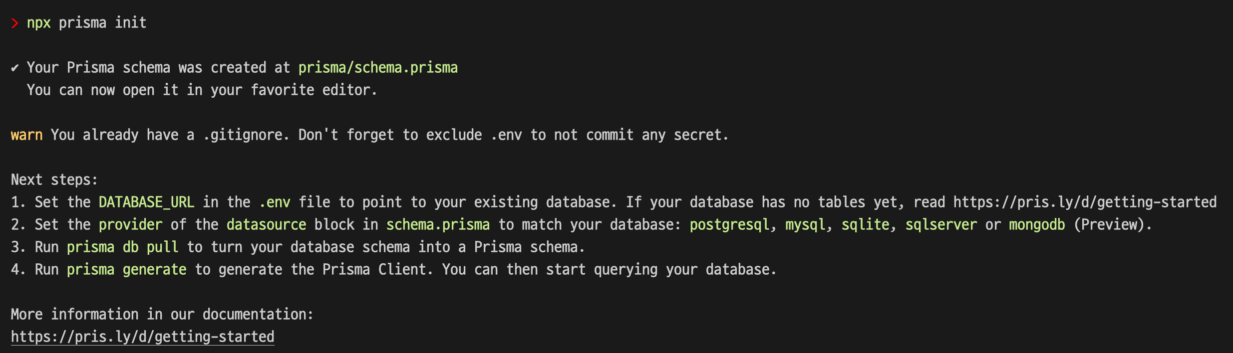 Off-day / BackEnd :: Prisma 설정하기