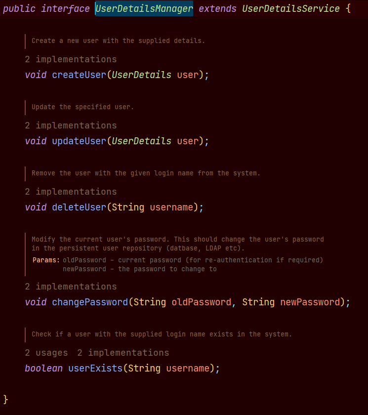 [Spring Security] 3장 사용자 관리
