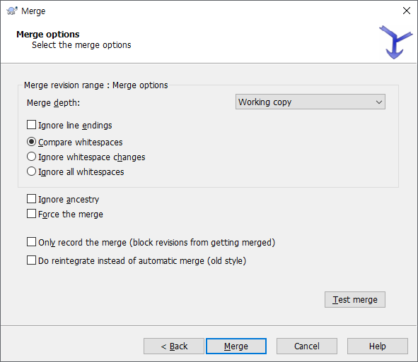 Svn Merge 방법 2492