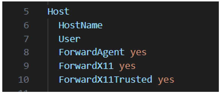 VScode X11 Forwarding