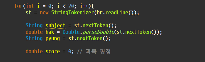 Java 백준 25206번 문제 풀이