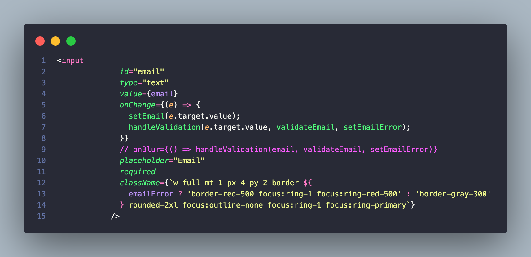 OnChange vs OnBlur (focus 이벤트 차이)