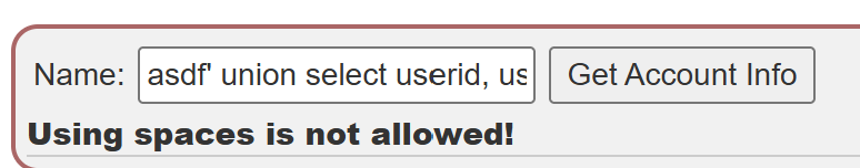 [WebGoat] (A3)-3. SQL Injection (mitigation)