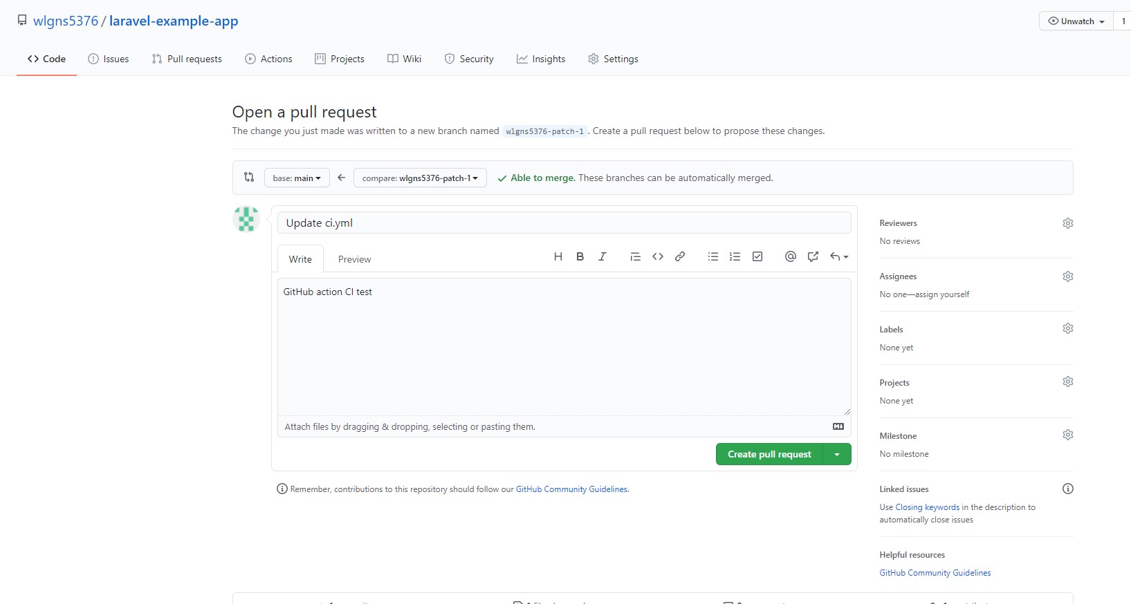 GitHub Action을 이용해 GitOps 구성하기