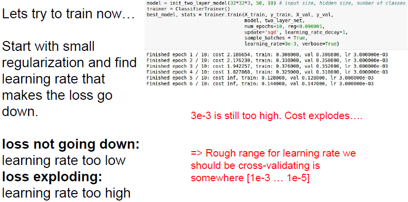 CS231n - CNN for Visual Recognition. Lecture 6: Training Neural Networks 1