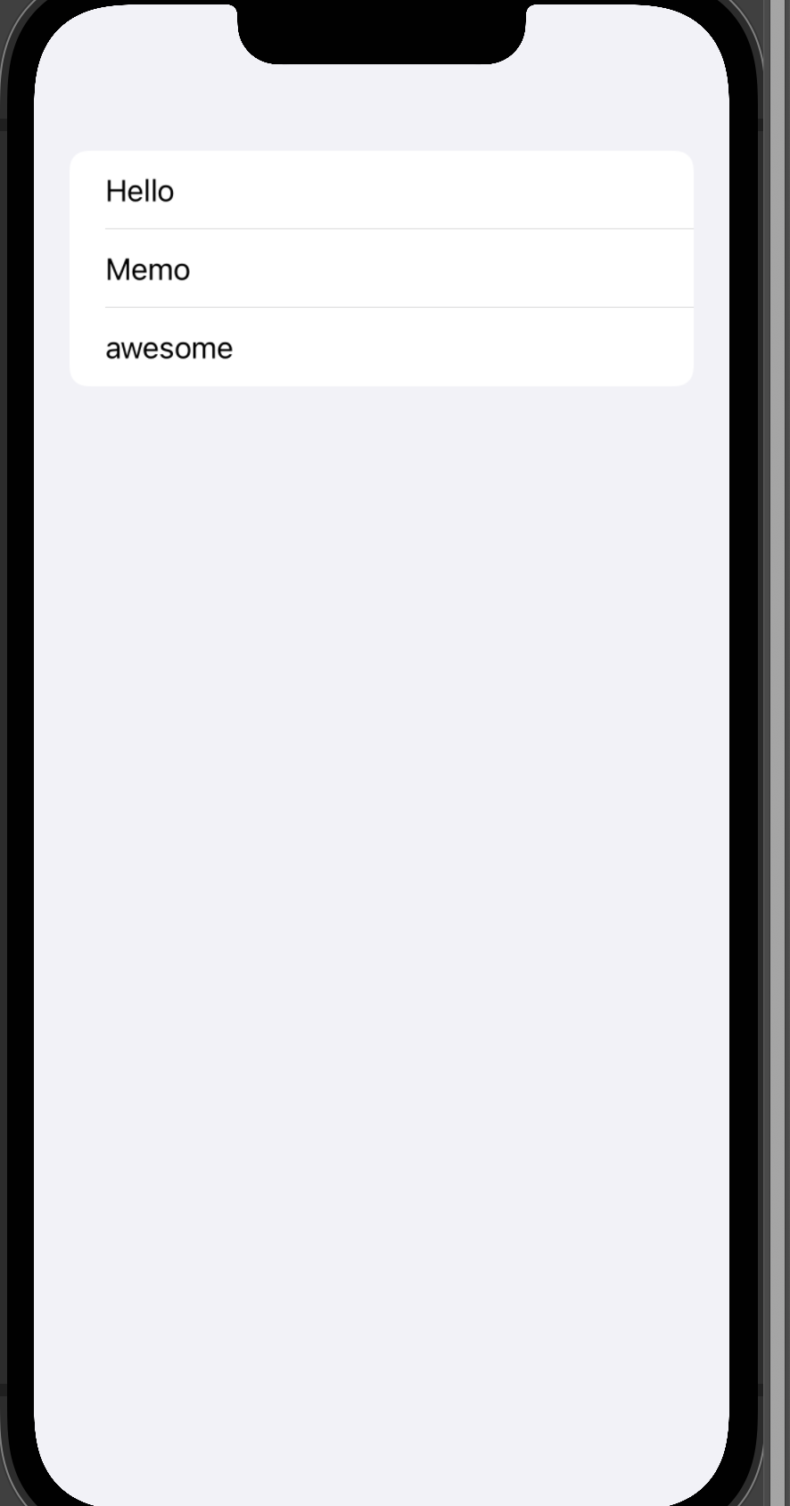 SwiftUI 로 Memo App 만들기 (2)