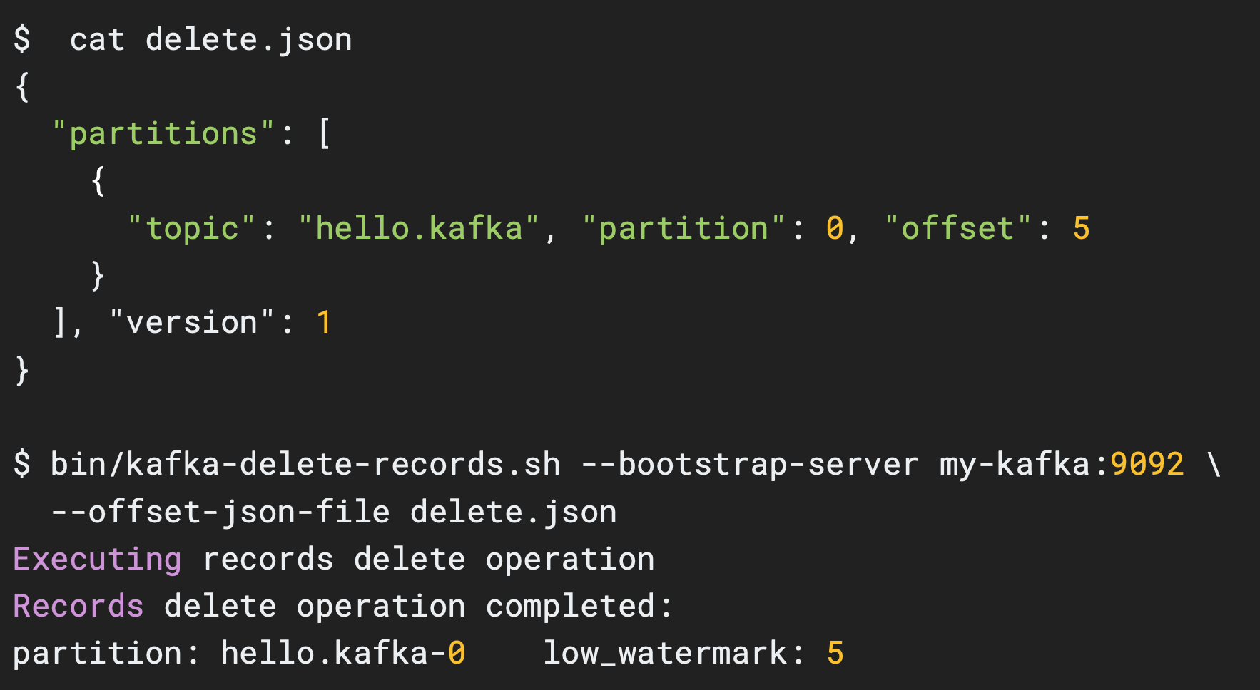 KafkaV3 (sh / Partitioner)