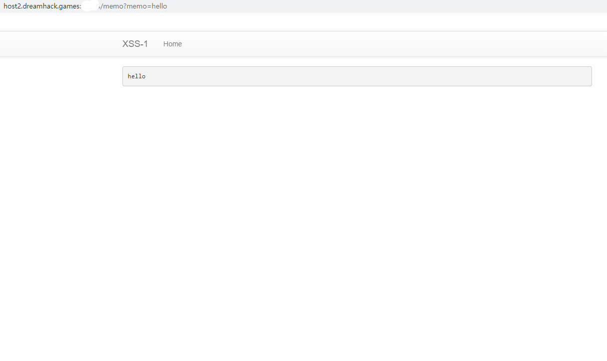Dreamhack_XSS-1(Web)