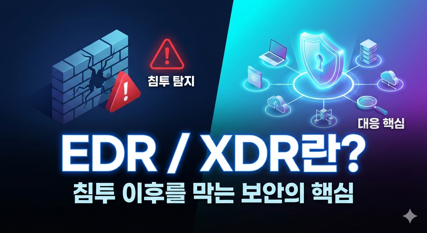 🛡️ EDR / XDR란?