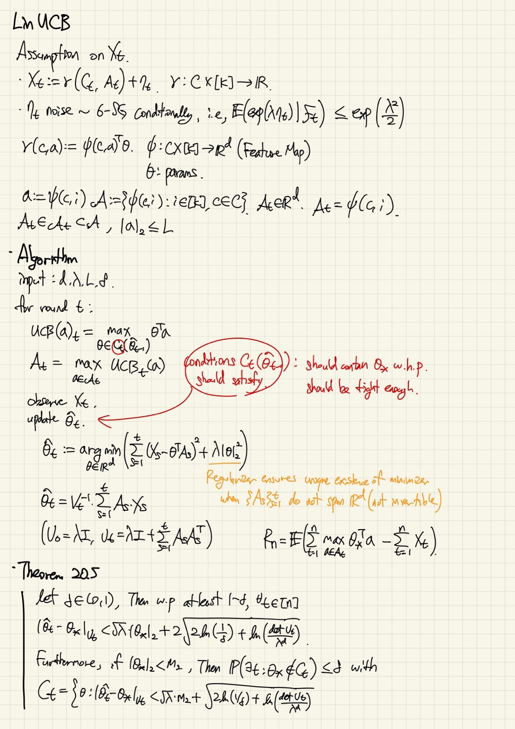 Contextual Bandit - LinUCB