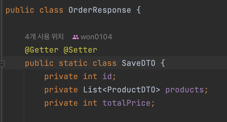 Dto 직렬화 에러 Dto와 Getter 개념 Type Definition Error No Serializer Found For Class And No