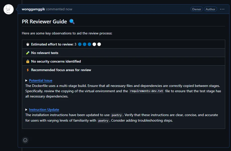 PR-Agent configuration.toml 전격 분석!!