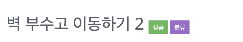 BOJ 14442: 벽 부수고 이동하기 2