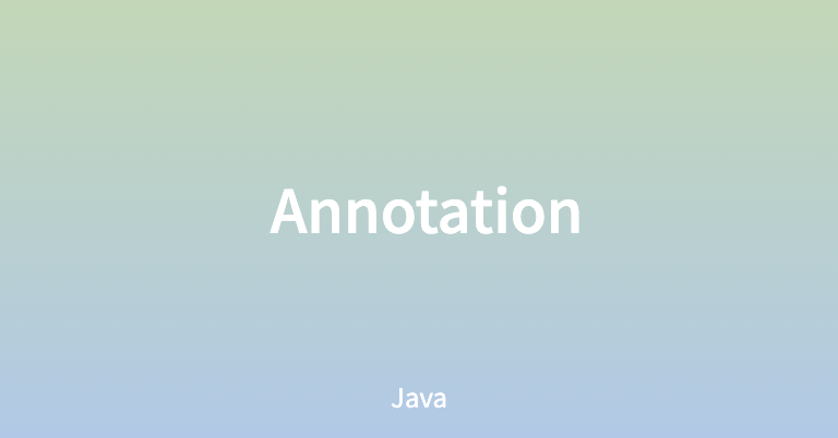 Annotation Annotation