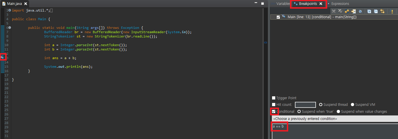 [Java] 0-3. Eclipse Debugging 하는 법