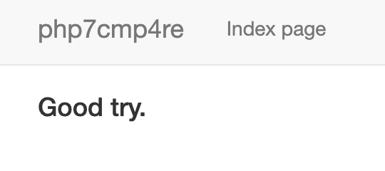 [웹해킹] php7cmp4re