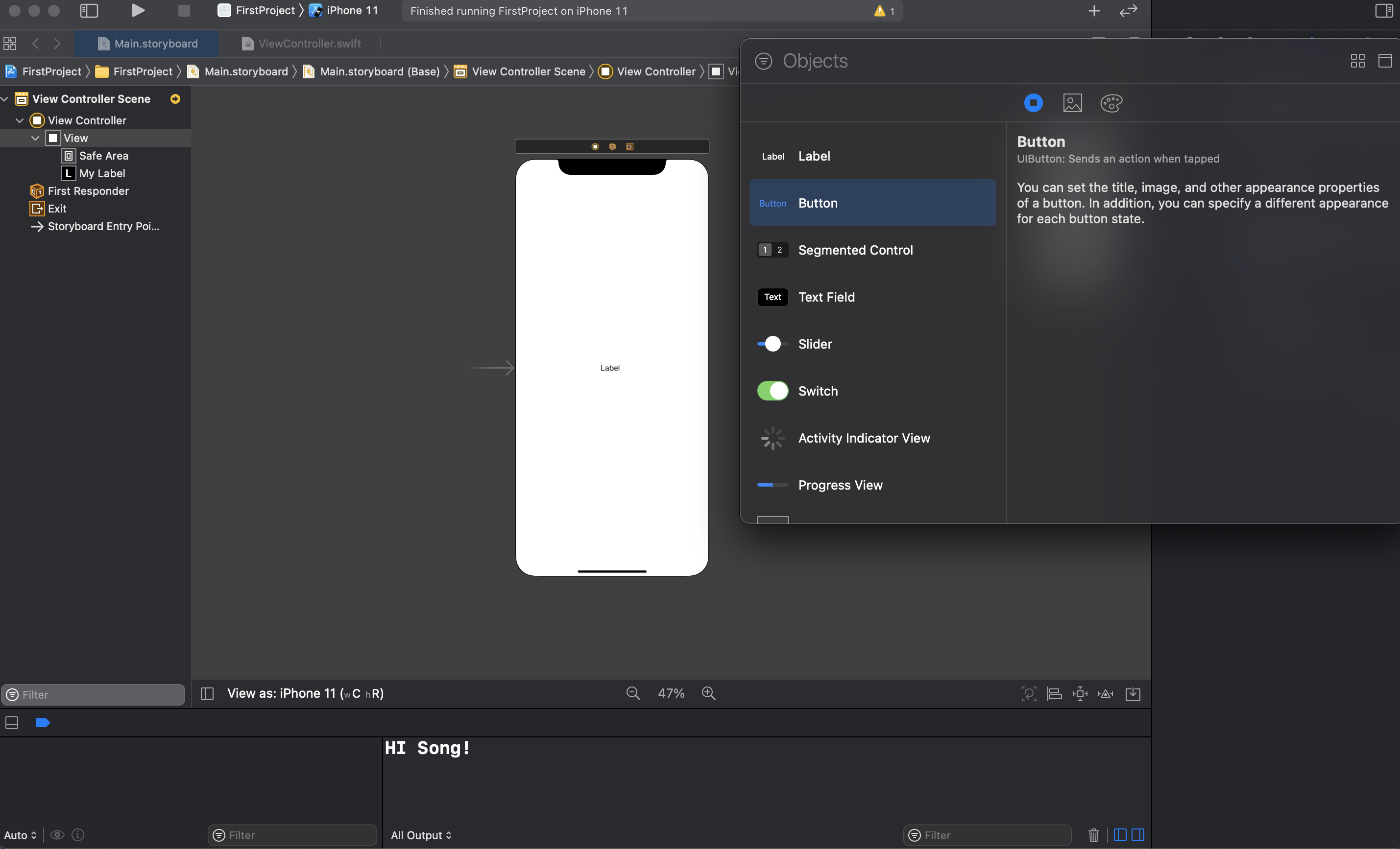 [iOS / Swift] UIButton에 대해 알아보자!