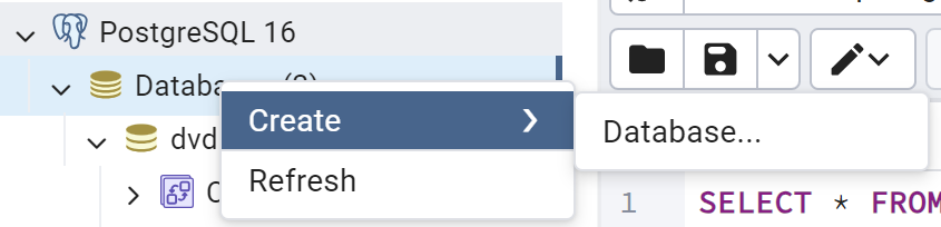 PostgreSQL 설치 및 세팅