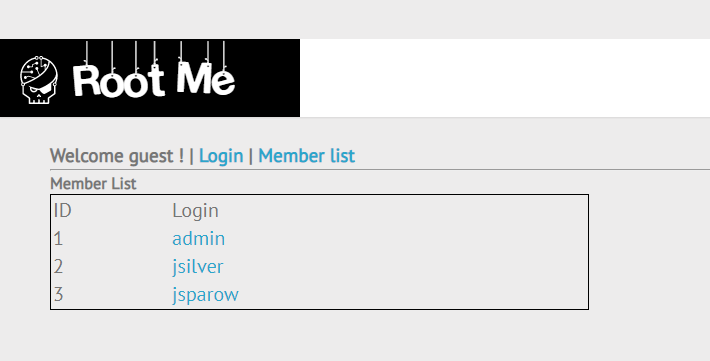 Rootme] Sql Injection Time Based