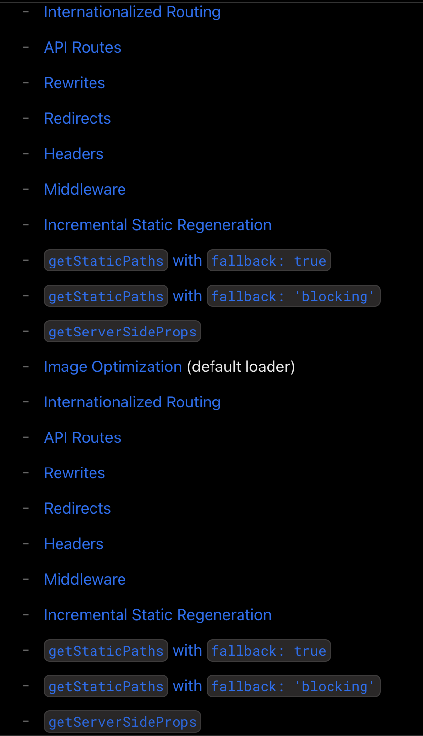 Nextjs export에 대해서