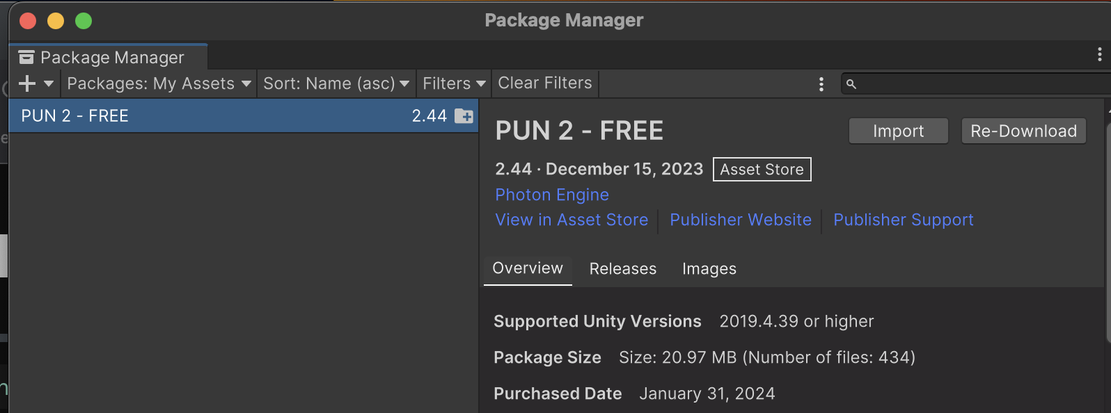 Photon Server X Unity #0