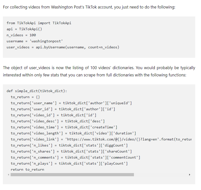 How to Scrape Data from TikTok?