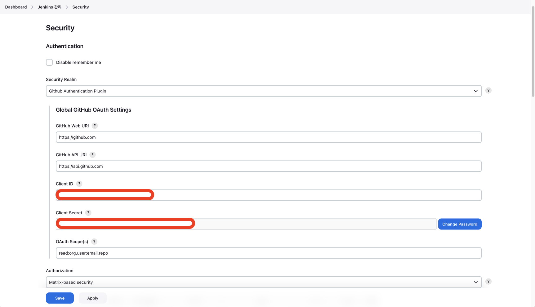 [Oauth] Jenkins와 GitHub OAuth 연동 가이드