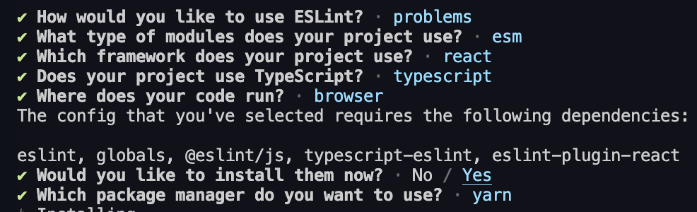 React + TypeScript 초기 설정하기 (feat.ESLint, Prettier)