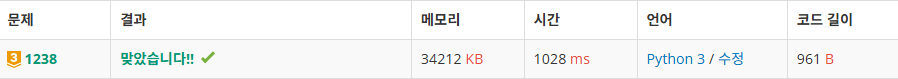 [백준 1238] 파티 (Python)