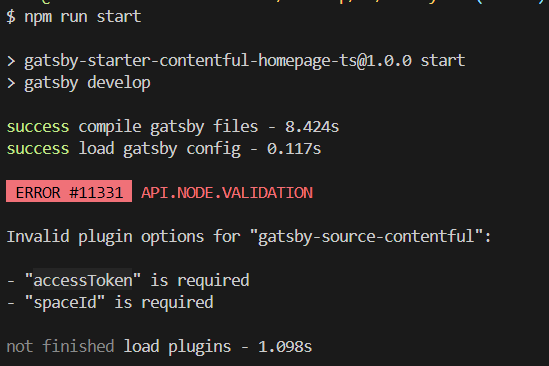 Contentful 키 찾기