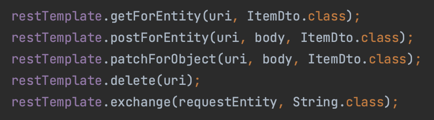 [BackEnd - Spring] RestTemplate