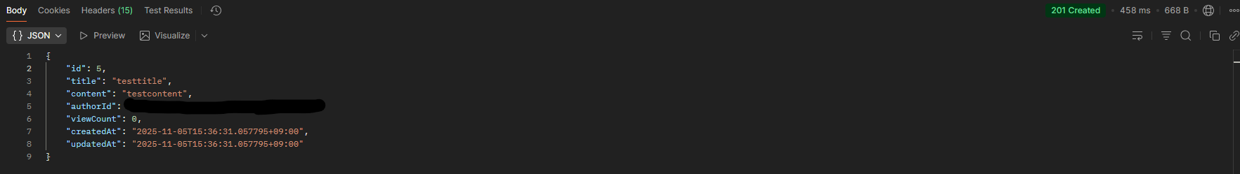 [25-02 프로젝트][BE] board service && controller