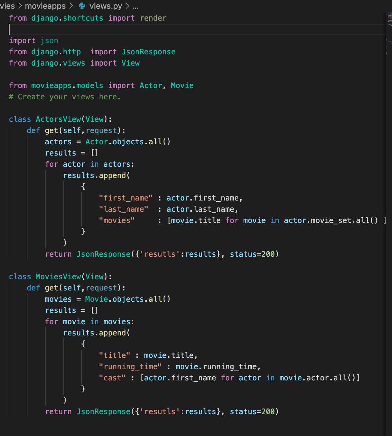 복습! Reviewing workflows of Django (MVT pattern)
