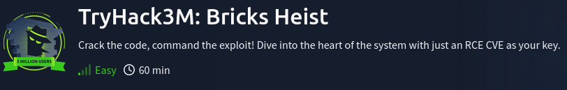 [tryhackme] Bricks Heist