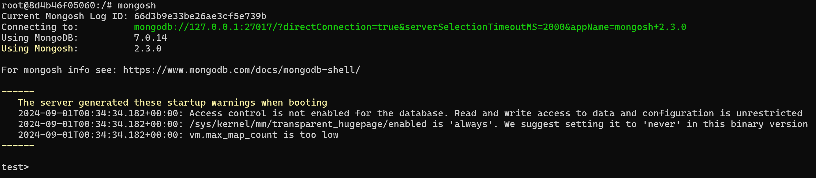 Docker로 MongoDB 설치