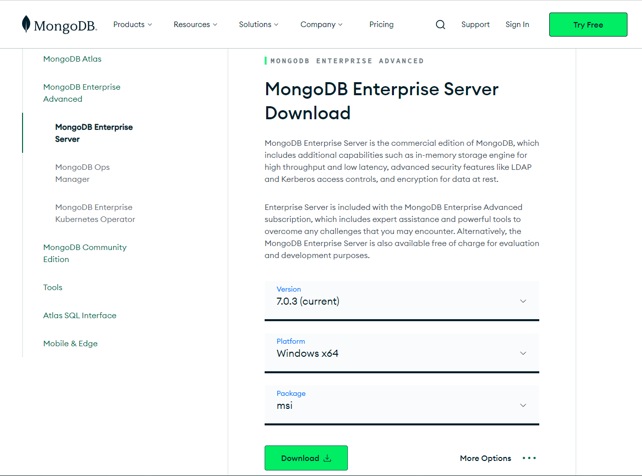 NoSQL 실습(MongoDB)