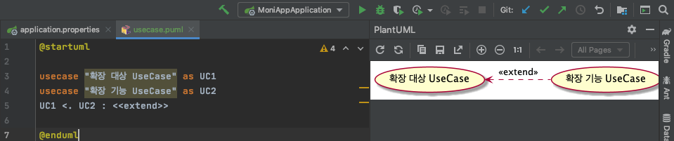 PlantUML Use Case Diagram