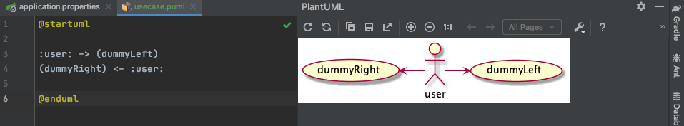 PlantUML Use Case Diagram
