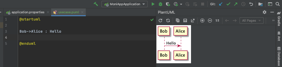 PlantUML Use Case Diagram