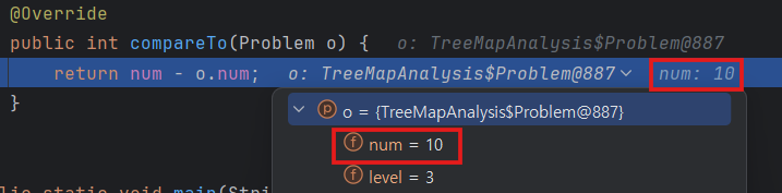 [자료구조] TreeSet의 remove()는 compareTo를 기준으로 삭제된다