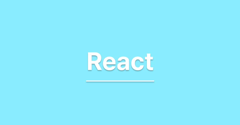 [React] REST API