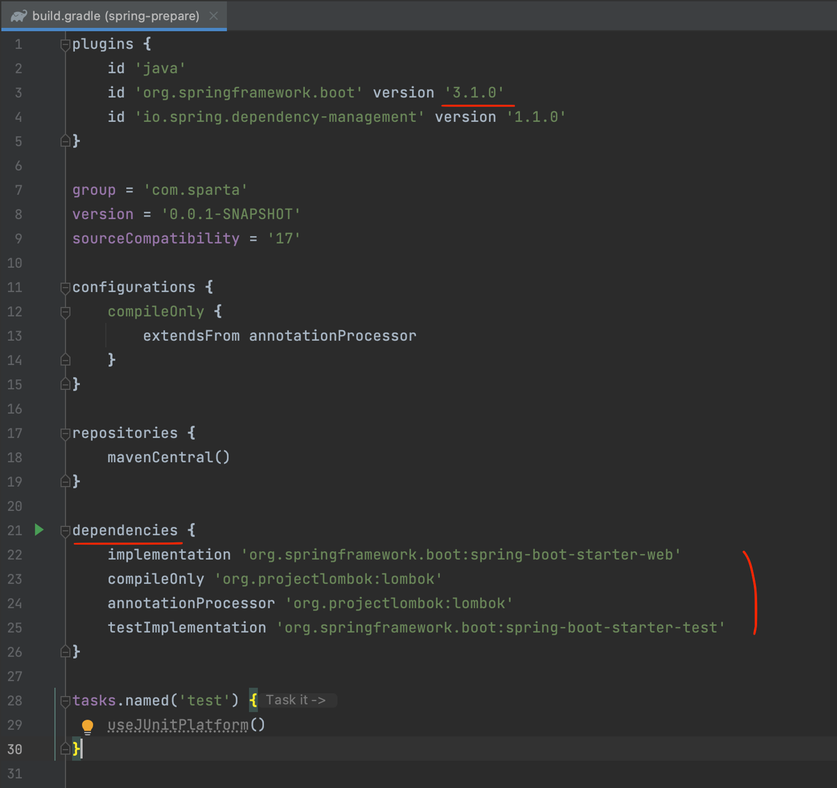 TIL 2023/11/01 SpringBoot Gradle Server