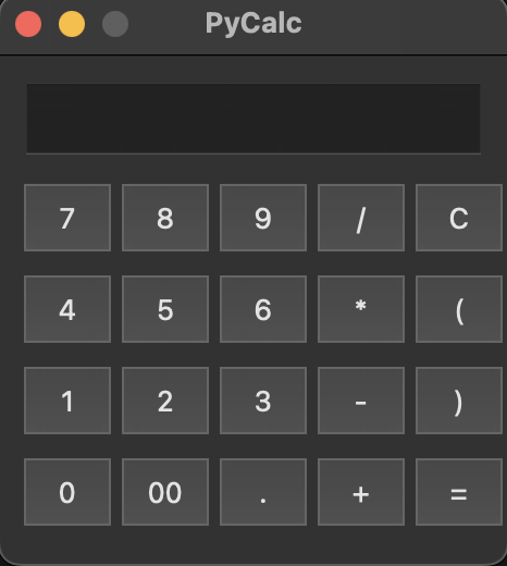 데스크탑 계산기(Python and PyQt: Building a GUI Desktop Calculator) - 2