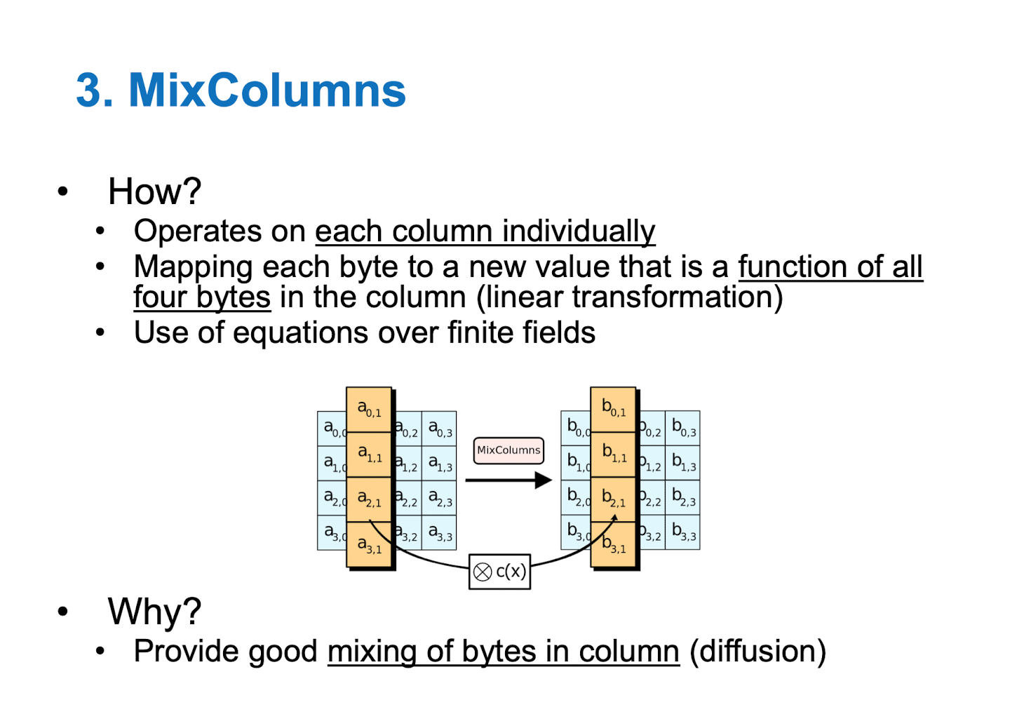 5. Conventional Cryptography Systems(3) - DES, AES